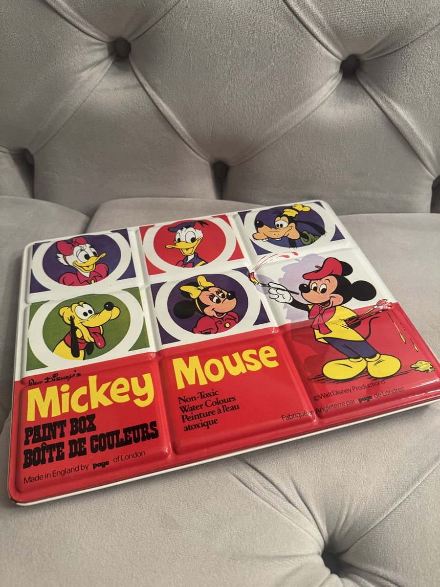 Walt Disney Mickey Mouse Wasserfarben Vintage Design London (Gebraucht ...