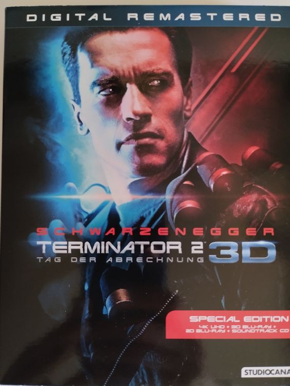 TERMINATOR 2 3D SPECIAL EDITION 4K+3D+2D BLU-RAY+SOUNDTRACK | Kaufen ...