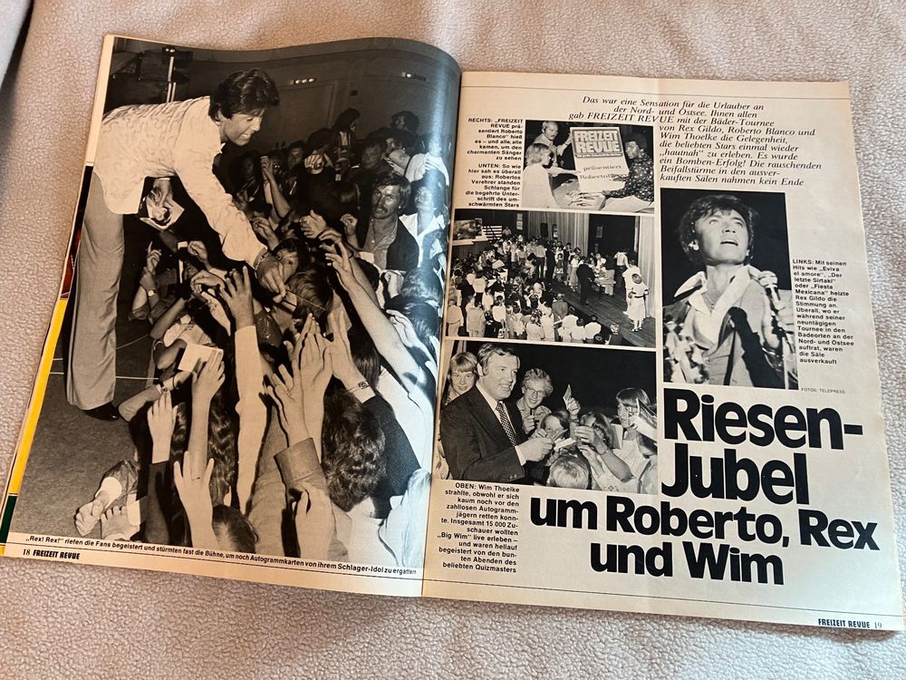 Freizeit Revue 36/1977 Elvis Presley -Top Zustand! (Gebraucht) in ...