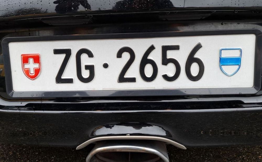 ZG 2656 - Autonummer/Kontrollschild Zug (Gebraucht) in Hünenberg See ...