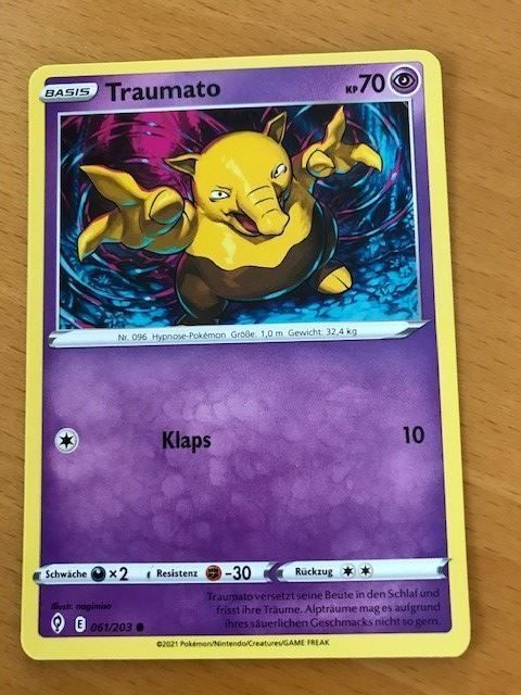 Pokemon Traumato 061/203 | Kaufen auf Ricardo
