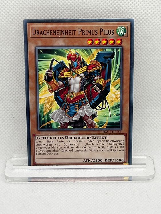 Dracheneinheit Primus Pilus seltene Yu-Gi-Oh! Karte (Gebraucht) in ...