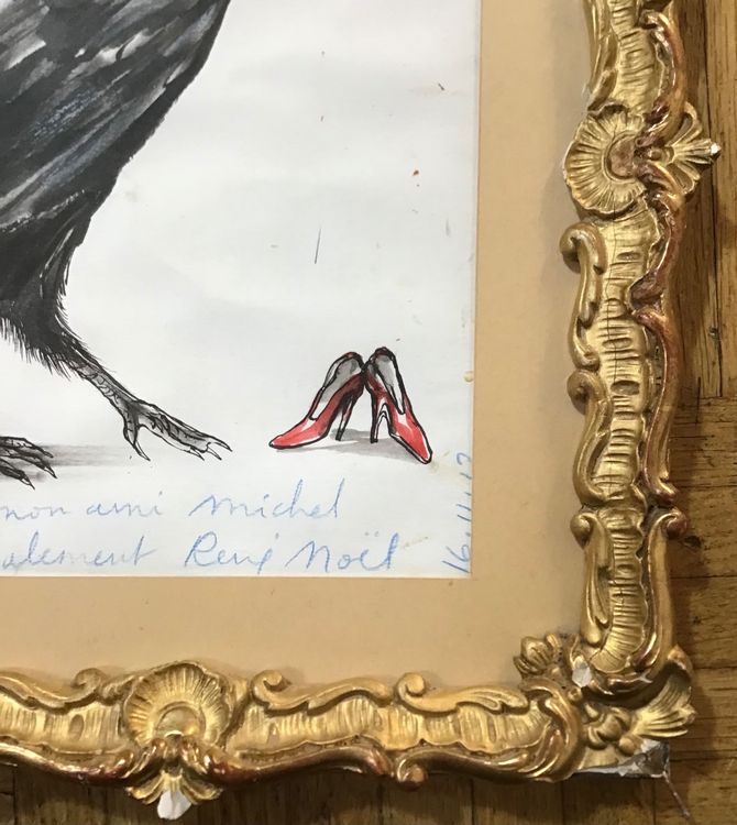 Renê NOEL (1948) Aquarell (Gebraucht) in Root für CHF 65 – mit ...