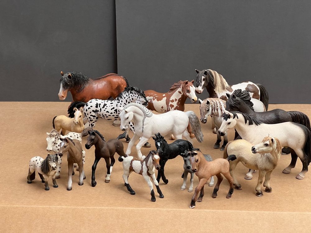 18 Schleich Pferde Fohlen Pony Pferd (Gebraucht) in Ennetbaden für CHF 64 – mit Lieferung auf ...