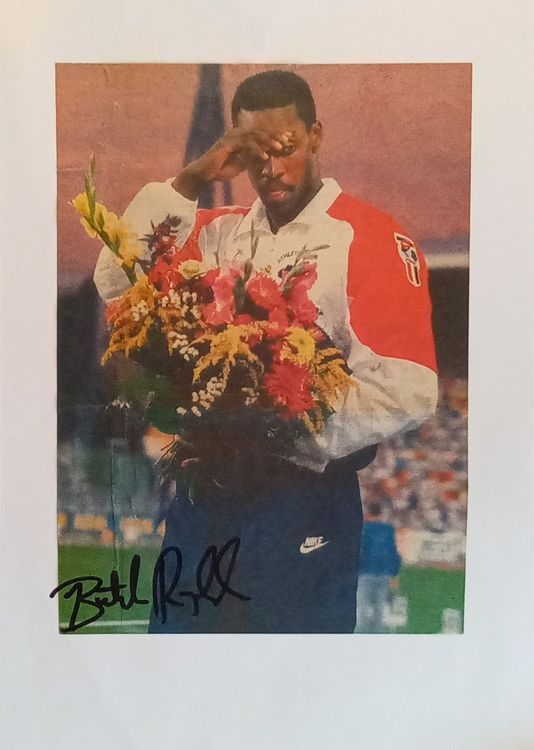 Butch Reynolds Autogramm signiert Magazinbild 20x30cm (Gebraucht) in ...