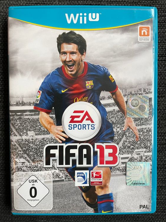 FIFA 13 Fussball - Wii U Spiel (Gebraucht) in Wolfwil für CHF 5 – mit ...