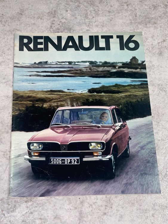 Renault 16 Prospekt | Kaufen auf Ricardo