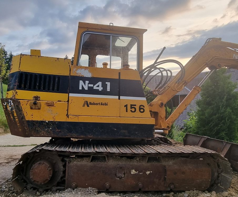 NISSAN Bagger N41 SS 4 Tonnen (Gebraucht) in Hofstatt für CHF 4300 ...