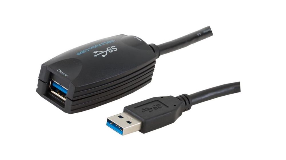 Maxxtro Aktive USB 3.0 Verlängerung, 5 Meter, MX-U3E5 (Neu (gemäss ...