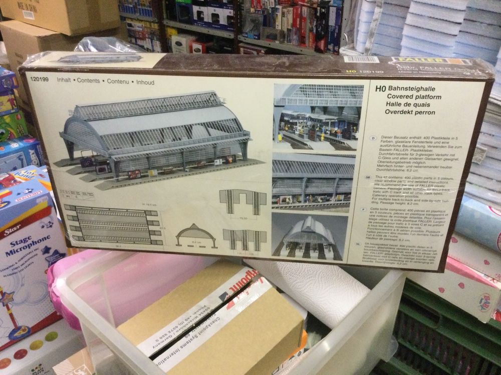 Faller Bahnsteighalle HO 120199 (Neu und originalverpackt) in Mezzovico ...