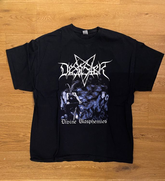 DESASTER - t-shirt BLACKENED THRASH METAL - Divine (Gebraucht) in Egg b ...
