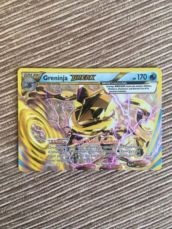 Pokemon Greninja Break XY Breakpoint ENG NM | Kaufen auf Ricardo