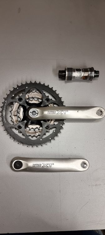 Shimano XT M751 Kurbel inkl Tretlager | Kaufen auf Ricardo