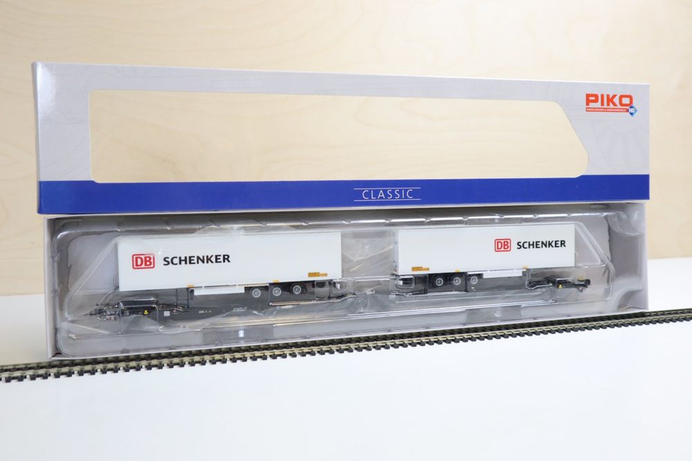 PIKO Doppel-Taschenwagen 54770 - schönes Modell H0 | Kaufen auf Ricardo