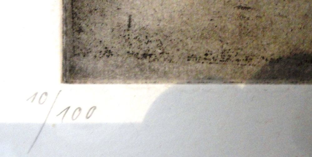 Franz Anatol Wyss Litho 10/100 (Neu (gemäss Beschreibung)) in zurich für CHF 350 – nur Abholung ...