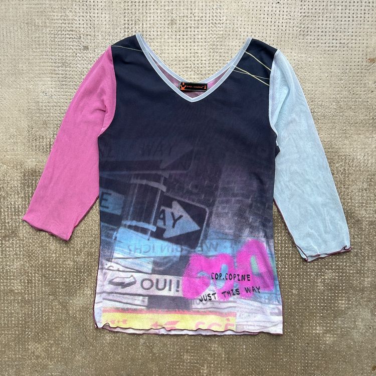 Vintage Cop Copine made in France mesh Y2k top | Kaufen auf Ricardo