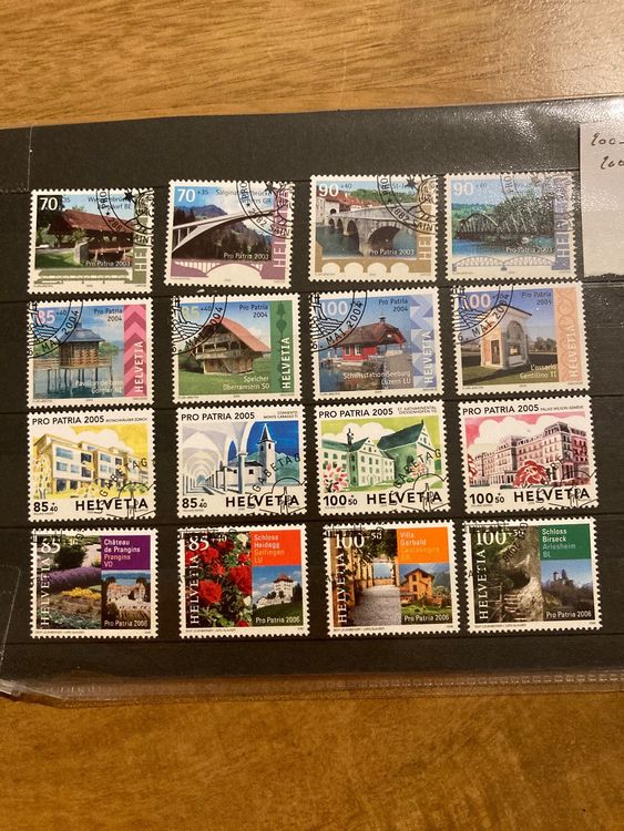 2003-2006 Pro Patria Oblitérés (Gebraucht) in Sottens für CHF 2 – mit Lieferung auf Ricardo kaufen