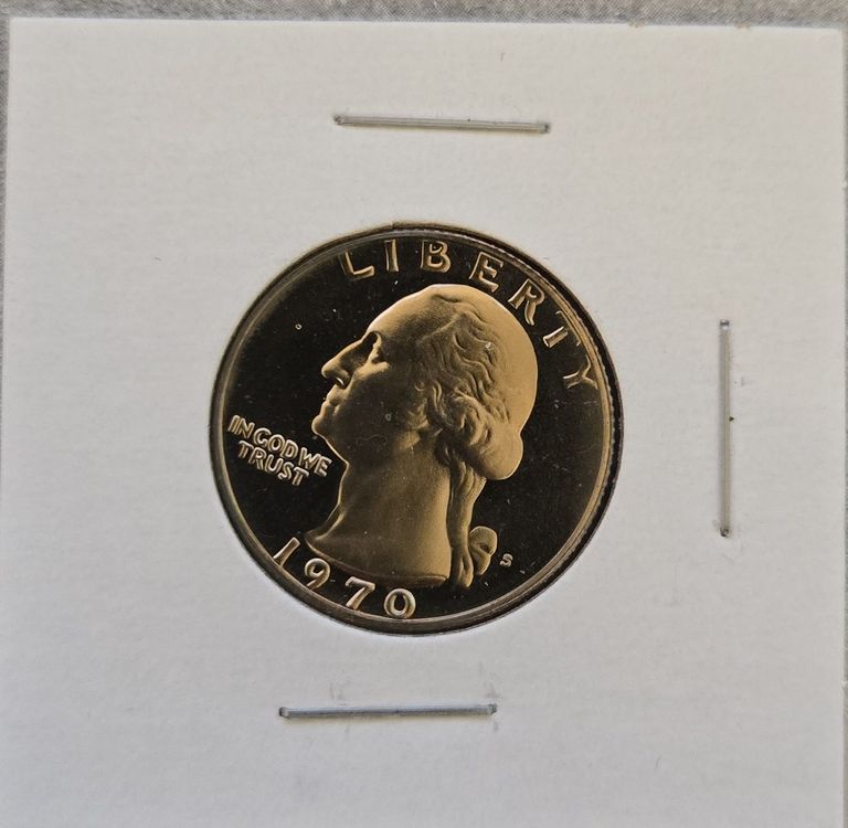 USA 1970-S Eisenhower Dollar - Sammlerstück! Selten! stgl. (Neu (gemäss ...