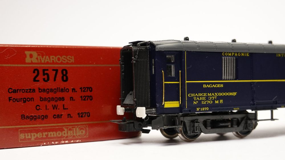 LK Rivarossi 2578 CIWL Gepäckwagen 1270 | Acheter sur Ricardo