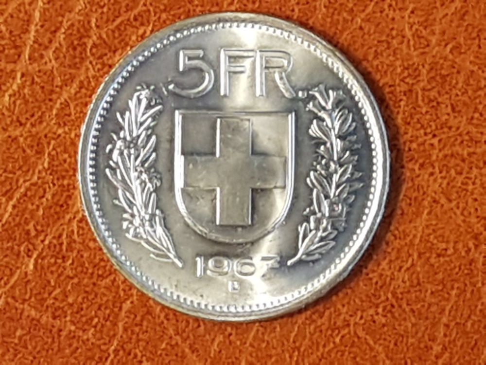 5 Franken 1967 wenig zirkuliert | Kaufen auf Ricardo