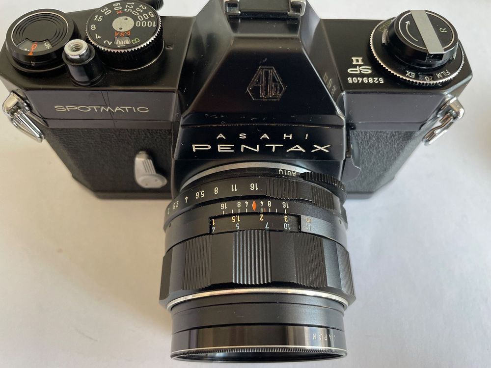 Asahi Pentax SP II Spotmatic / Takumar 1:1.4 /50mm (Gebraucht) in ...