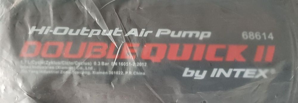 Intex Luftpumpe Double Quick II | Kaufen auf Ricardo