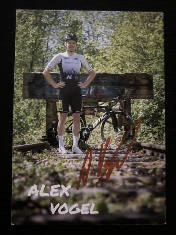 Signiertes Foto Alex Vogel Radsport MTB (Gebraucht) in Uetendorf für ...
