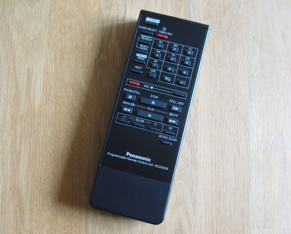 Panasonic VEQ0836 Videorecorder Fernbedienung (Gebraucht) in Winterthur für CHF 23 – mit ...