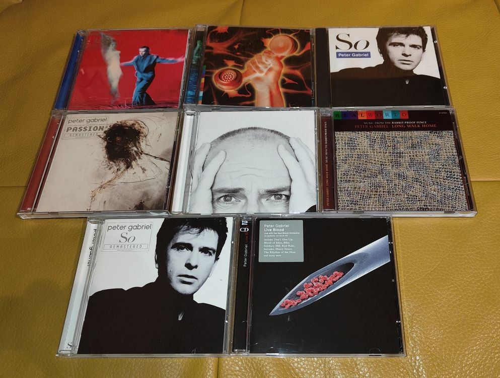 Peter Gabriel CD-Sammlung (Gebraucht) in Buchs AG für CHF 20 – mit Lieferung auf Ricardo kaufen