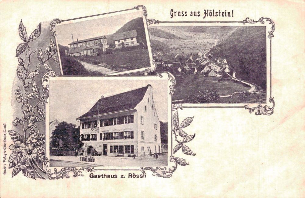 Carte Gruss Aus Hölstein Gast Z Rössli Kaufen Auf Ricardo