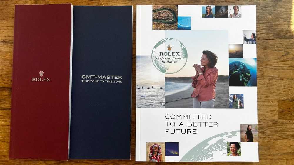 ROLEX GMT book 2024 + Rolex Perpetual Planet Initiative | Kaufen auf ...