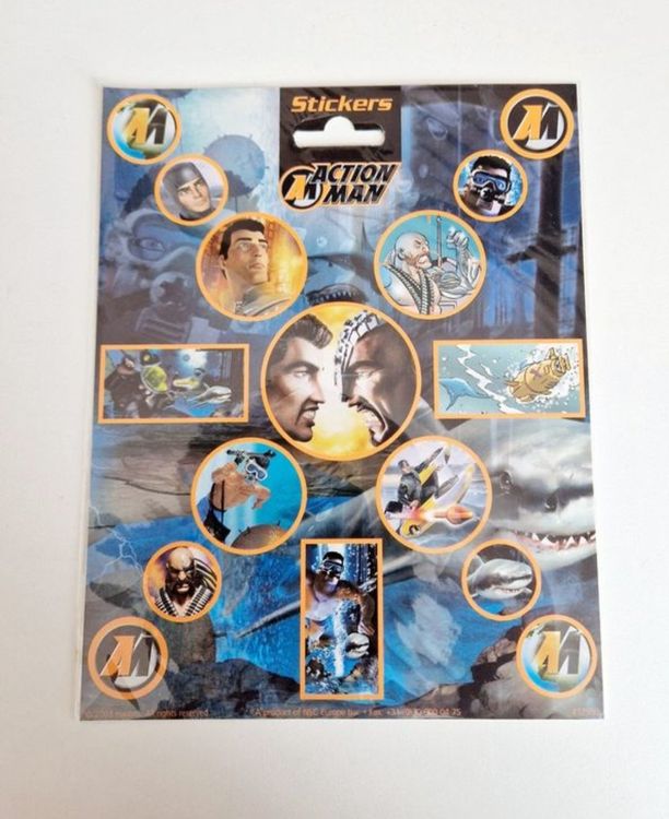 Adventskalender Krimskram Stickers Action Man (Neu und originalverpackt ...