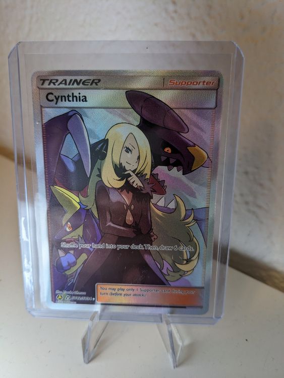 Pokemon Hidden Fates Cynthia En Ab 1fr Kaufen Auf Ricardo