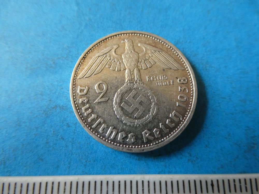 Dt. Reich 1938 G, 2 Reichsmark - Silber | Kaufen auf Ricardo