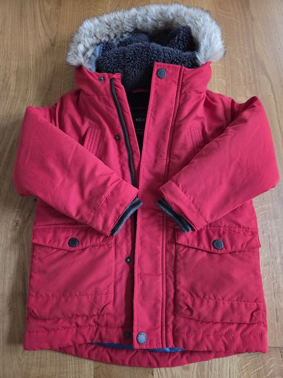 Winterjacke Next, Grösse 110, rot (Gebraucht) in Starrkirch-Wil für CHF ...