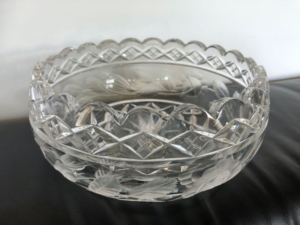 Kristall-Schale | Kaufen auf Ricardo