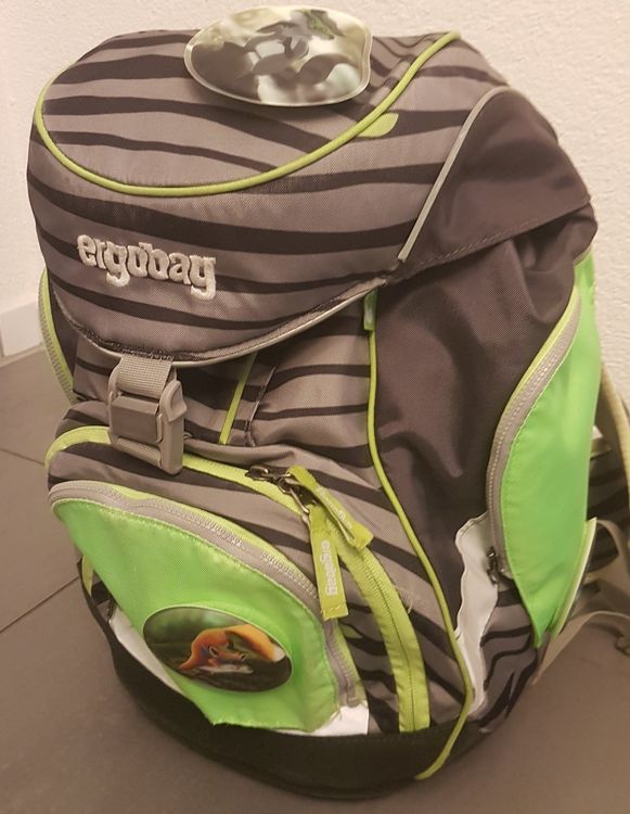 Schulthek von Ergobag NinBär mit System (für Jungs) (Gebraucht) in Horw für CHF 10 – mit ...