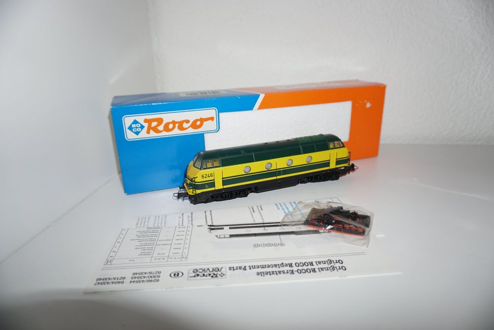 Roco 43544 - SNCB 6246 Diesellok H0/DC (Gebraucht) in Matten b. Interl ...
