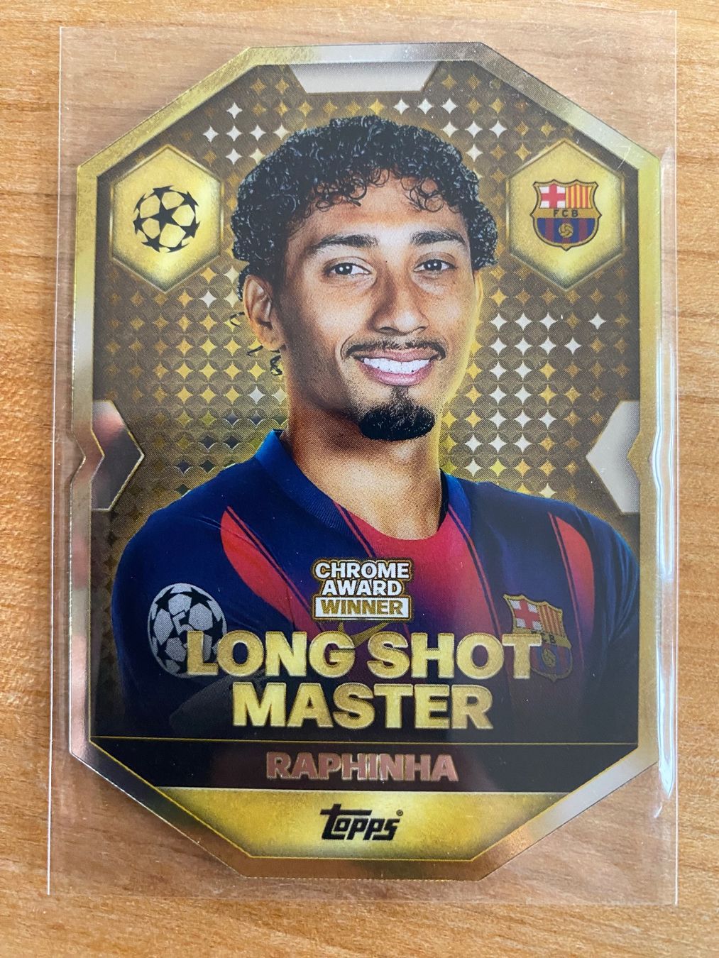 Topps Match Attax 25/26 Chrome Award Raphinha CA11 (Neu (gemäss ...