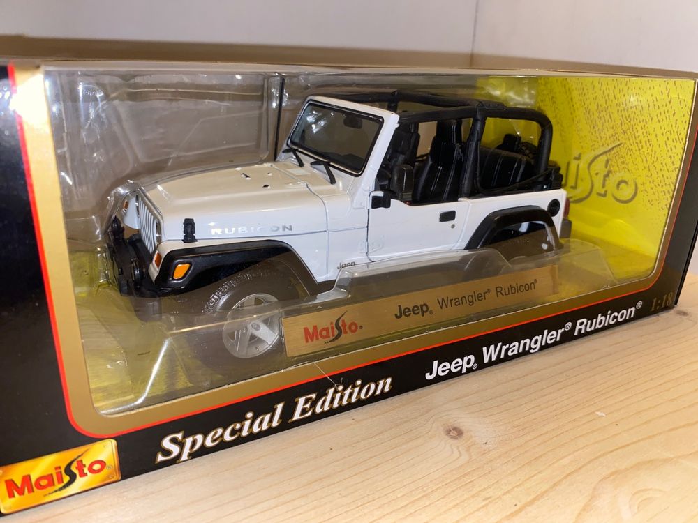 Jeep Wrangler Rubicon 1/18 no Greenlight no ERTL (Neu (gemäss ...