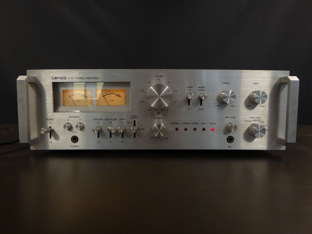 Lenco A 50 Stereo Amplifier (Gebraucht) in Basel für CHF 120 – nur ...