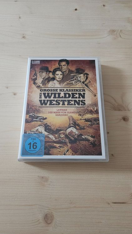 Grosse Klassiker des Wilden Westens, 3-DVD Box, Top Zustand (Gebraucht ...