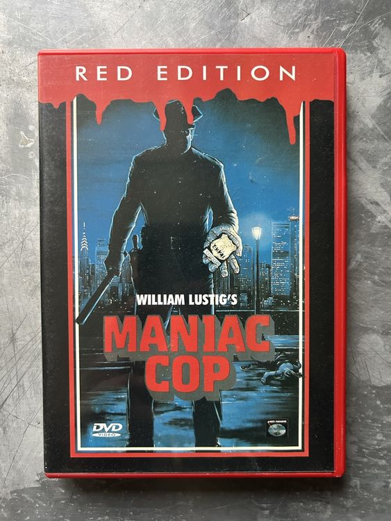 Maniac Cop - Red Edition DVD - Horror, NY, Campbell [1988] (Gebraucht ...