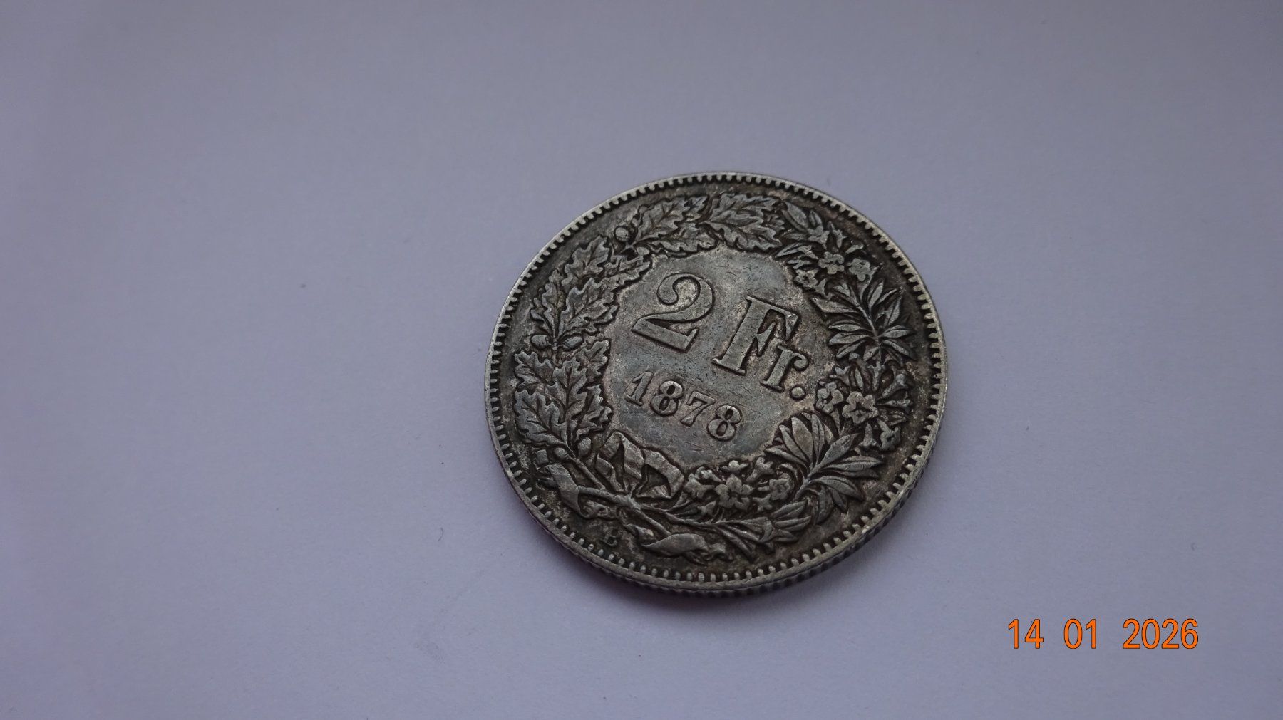 2 Fr 1878 Super qualité avec magnifique patine (D'occasion) à ...