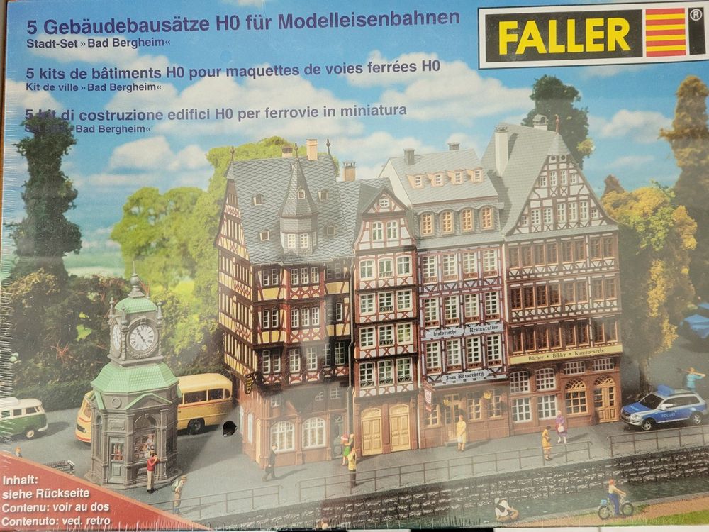 FALLER H0 Stadt-Set "Bad Bergheim" (Neu und originalverpackt) in ...