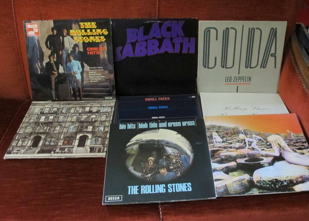 Top LPs! Black Sabbath Led Zeppelin Rolling Stones (Gebraucht) in ...