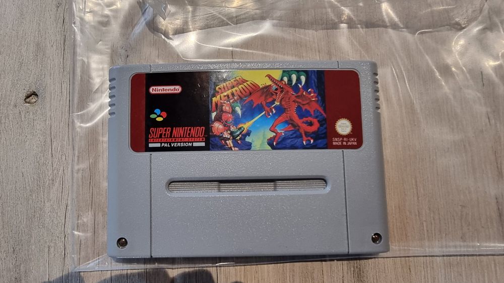 SUPER METROID BIG BOX - SUPER NINTENDO - SNES - PAL UK - OVP (Gebraucht ...