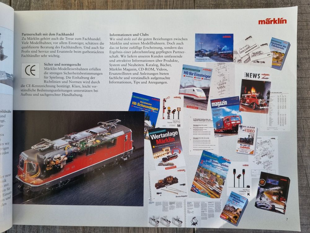 Märklin Gesamtprogramm 1998/99 (Gebraucht) in Bözberg für CHF 11 – mit Lieferung auf Ricardo kaufen