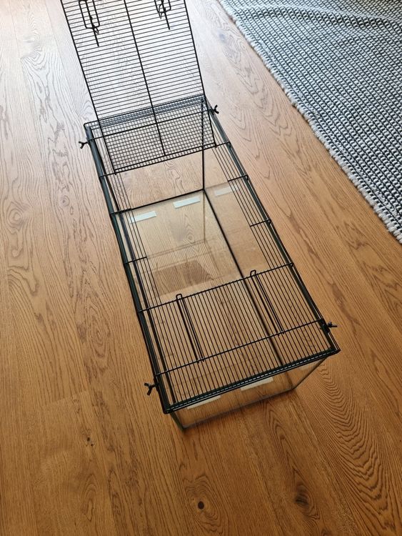 Hamster- oder Mäusekäfig. Terrarium aus Glas (Gebraucht) in Meggen für ...