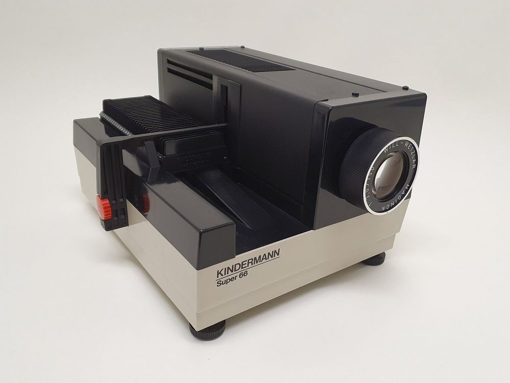 Vintage Mittelformat Diaprojektor KINDERMANN SUPER 66 - RAR! (Gebraucht ...